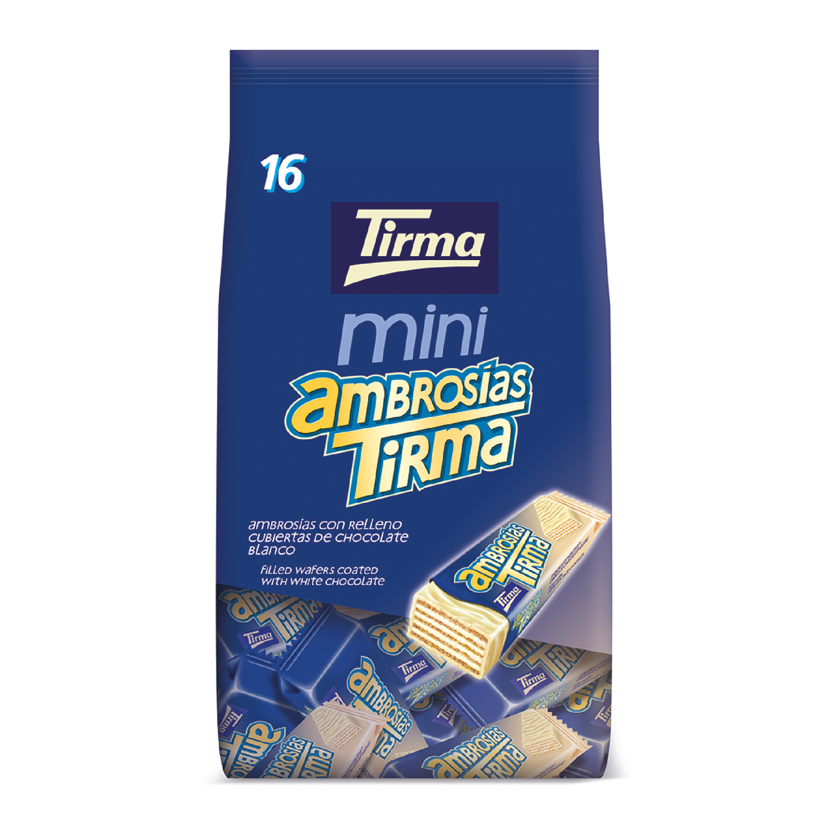 Mini White Chocolate Wafers, 216g – Tirma UK